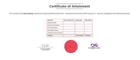 Advanced Microsoft Excel