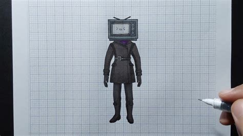 Vẽ Tv Woman đơn Giản Youtube