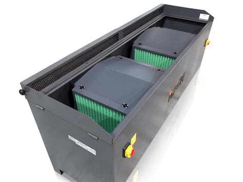 Itech Down Draft Dust Extraction Table 2200mm 1ph Itech Machinery