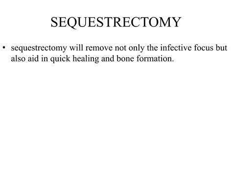 Sequestrum And Its Types Pptx