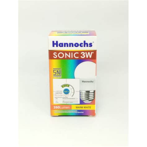 Jual Lampu Led Hannochs Sonic W W Watt Watt Kuning Warmwhite Jakarta Pusat Makmur
