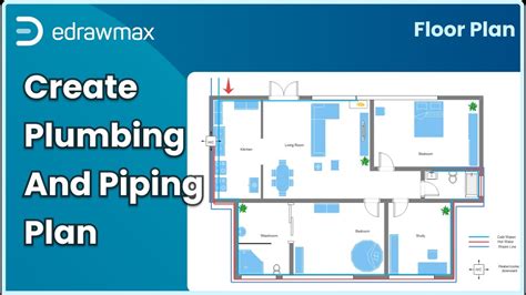 Plumbing Line Drawing