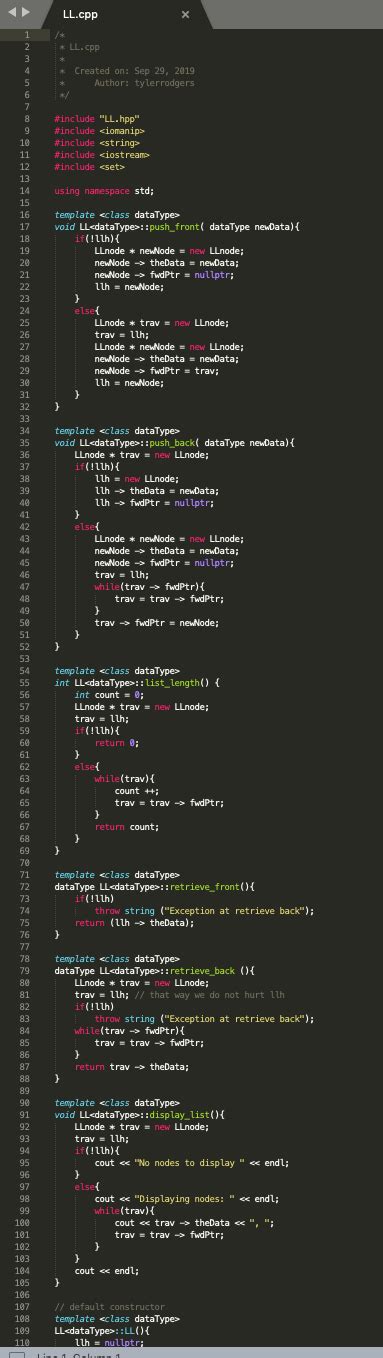Quick C Linked List Recursion Problem Second Lab