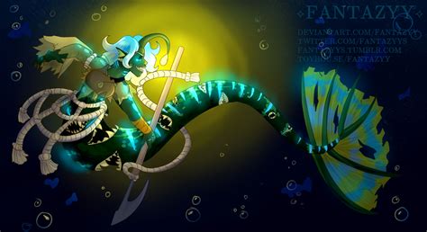 Monster Mermaid By Fantazyy On Deviantart