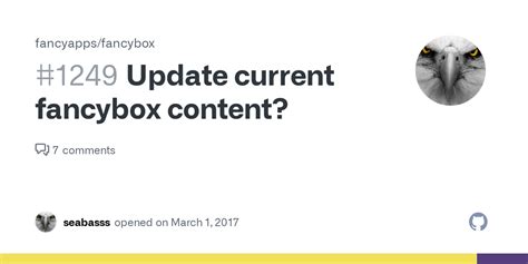 Update Current Fancybox Content Issue 1249 Fancyapps Fancybox