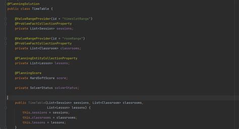 Java Optaplanner Optaplannerxmlserializationexception When Using