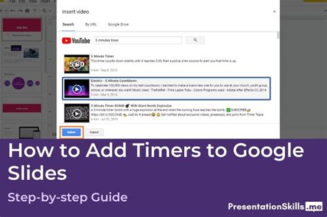 How To Add Timers To Google Slides Quick Guide PresentationSkills Me