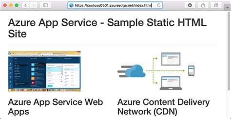 教學課程 將 azure 內容傳遞網路新增至 azure app service web 應用程式 microsoft learn
