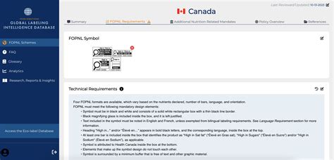 global labeling intelligence database