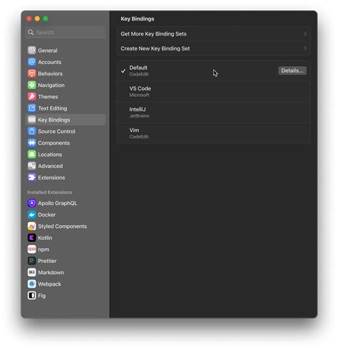 Refactor Preferences To Use New Ventura Style Settings Style · Issue 1066 · Codeeditapp
