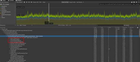 performance and optimization of camera render unity engine unity discussions