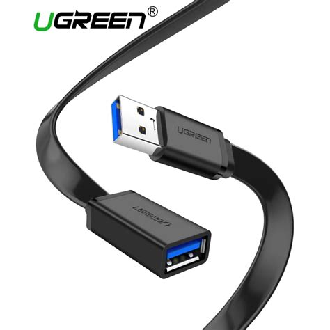 Ugreen Usb 30 Cable Flat Usb Extension Cable Male To Female Data Cable