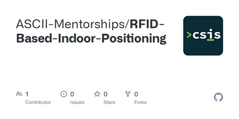 Github Ascii Mentorshipsrfid Based Indoor Positioning