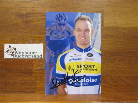 Original Autogramm Jonas Rickaert Belgischer Radsportler Autogramm