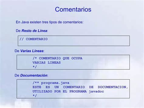 Elementos Del Lenguaje Java Ppt