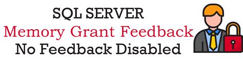 Sql Server Memory Grant Feedback No Feedback Disabled Sql