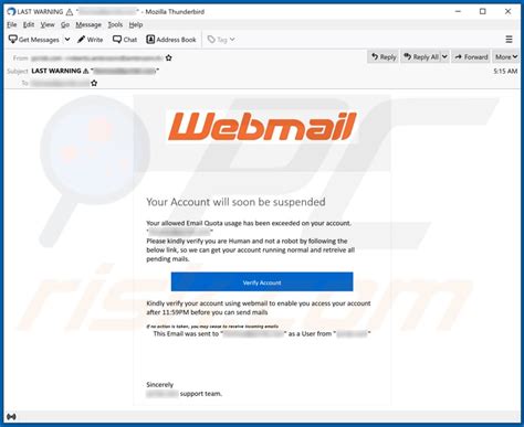 Webmail Email Scam Removal And Recovery Steps Updated