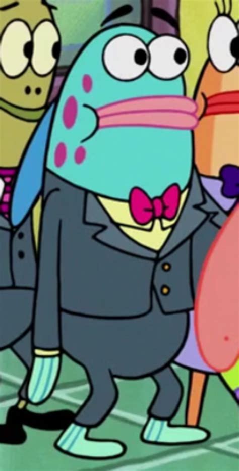Spongebob Squarepants Character With Big Lips