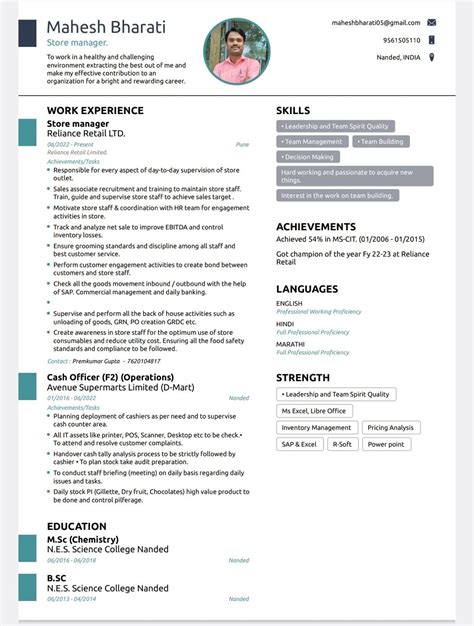 Mahesh Bharati On Linkedin Hello Myself Mahesh Bharati Looking For A New Job Role As Asm Sm