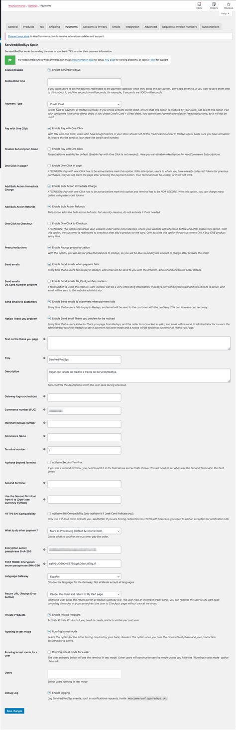 Redsys Gateway Redsys Gateway Para Woocommerce Pluginthemebr Wordpress Plugins E Temas