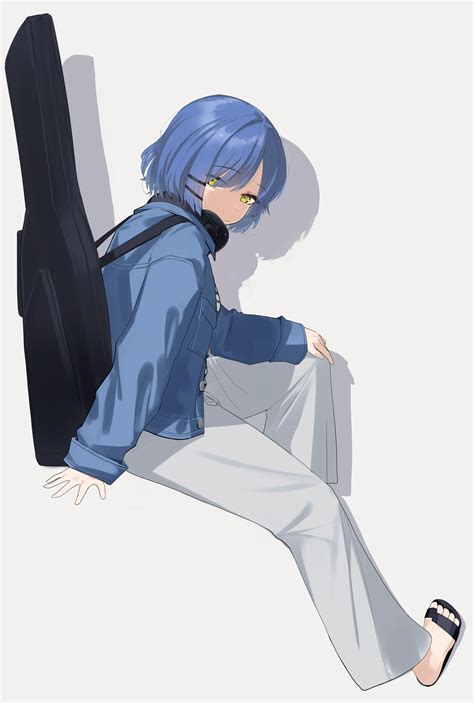 Yamada Ryo Bocchi The Rock Drawn By Eltir Danbooru