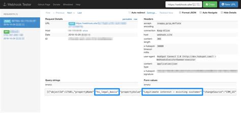 Solved Hubspot Community Webhooks Created In App Settings Not Firing