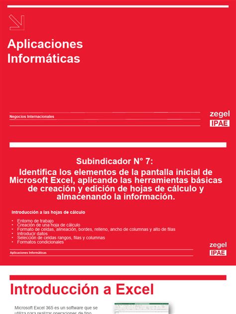 Il3 Tema 7 Ppt Introduccion Hoja De Calculo Pdf Microsoft Excel Hoja De Cálculo