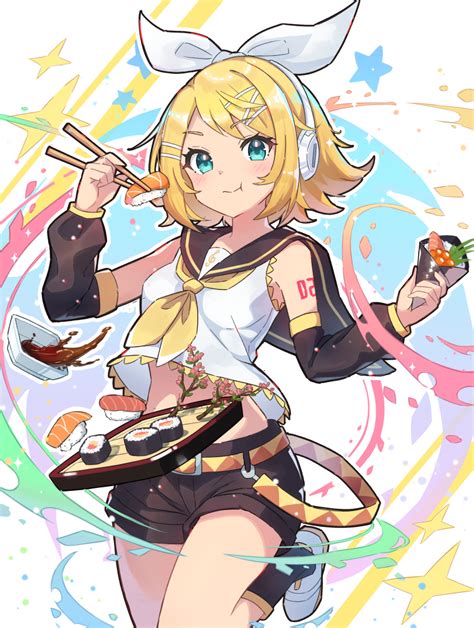 Kagamine Rin Vocaloid Drawn By Saylamars Danbooru