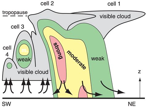 14 1 Thunderstorm Characteristics Geosciences Libretexts