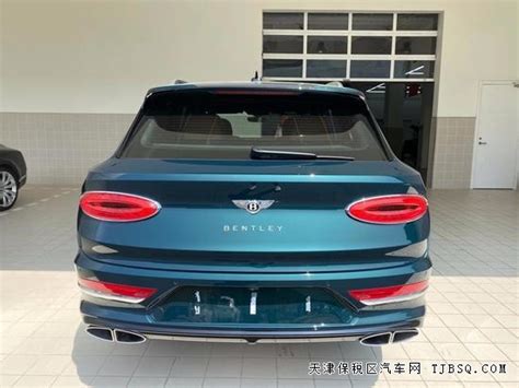 21款平行进口宾利添越 复古suv天津港现车320万钜惠销售天津保税区汽车网 平行进口车报价 保税区汽车报价 保税区进口车suv 天津保税区