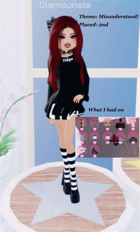 Misunderstood Outfit Dress To Impress Theme Help Non Vip Edition