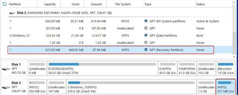 Increase The Size Of Efi System Partition Reserved Partition And Recovery Partition In The Gpt