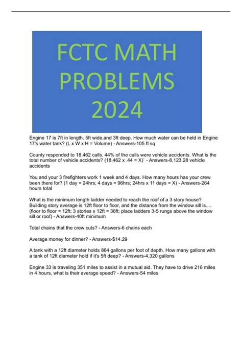 Fctc Math Problems 2024 Fctc Stuvia Us Fctc Math Problems 2024 Fctc Stuvia Us