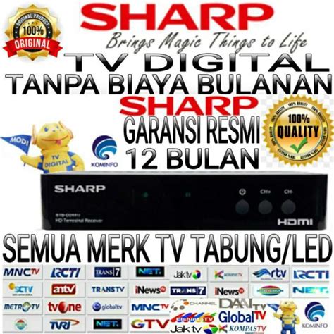 Jual Set Top Box Sharp Tv Digital Full Hd Tv Tabung Led Di Seller Noelle Cengkareng Timur
