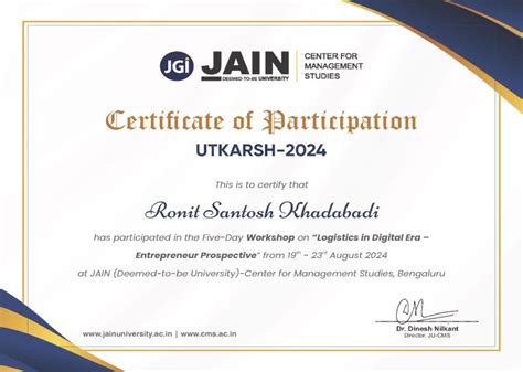 Ronit Khadabadi On Linkedin I Recently Completed A Five Day Workshop