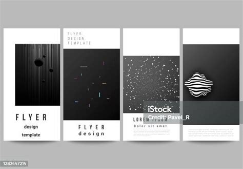 전단지의 벡터 레이아웃 웹 사이트 광고 디자인배너 디자인 템플릿 수직 전단지 디자인 웹 사이트 장식 배경 기술 과학 미래 배경 공간 디자인 천문학 개념 0명에 대한 스톡