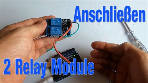 Arduino Relais Modul Schaltplan