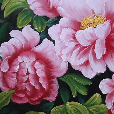 부귀화 모란꽃 목단꽃 그림 1 90x60cm 세오아트갤러리 꽃 스케치 꽃그림 꽃 예술