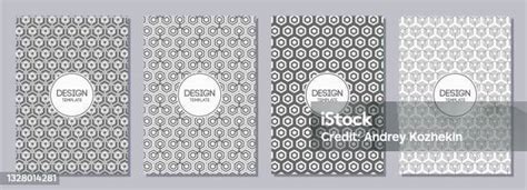 전단지 포스터 배너 플래카드 브로셔 디자인 템플릿 A6 크기 육각형 장식세트 0명에 대한 스톡 벡터 아트 및 기타 이미지 0명 개체 그룹 광고 Istock