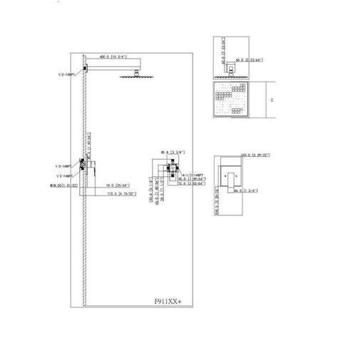 Ceiling Rain Shower Head Distance From Wall Shelly Lighting