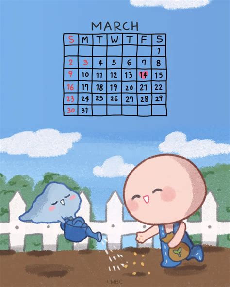 Hmbc Hmbc 2025년 3월 월페이퍼 출시 🌸 새로운 계절 봄의 시작 🌿 빵이와 르미와 함께 따뜻한 봄을 맞이해볼까요 ☀️ 🎁 이번 월페이퍼의 컨셉 🌱