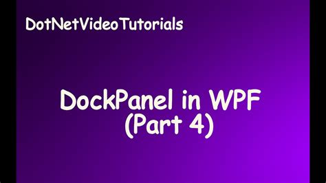Wpf Videos