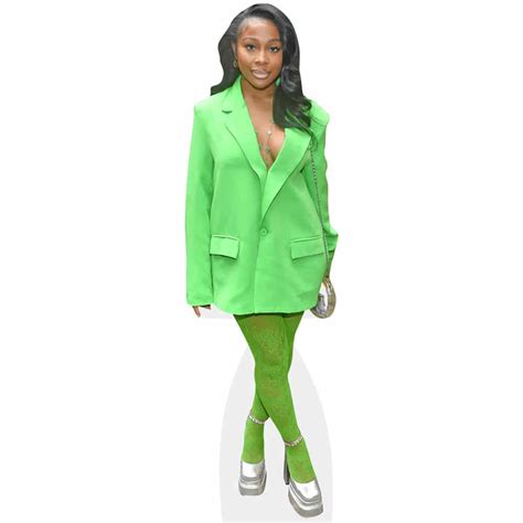 Jayda Cheaves Green Cardboard Cutout Celebrity Cutouts