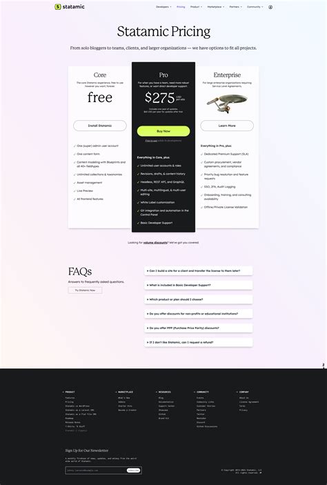 Statamic Website Design Lapa Ninja
