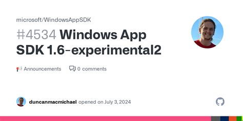 Windows App Sdk 16 Experimental2 · Microsoft Windowsappsdk