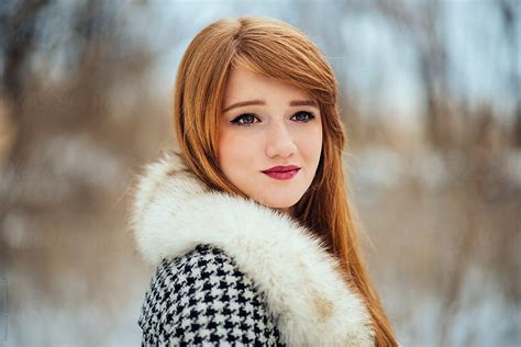 Beautiful Ginger Woman By Stocksy Contributor Mosuno Stocksy