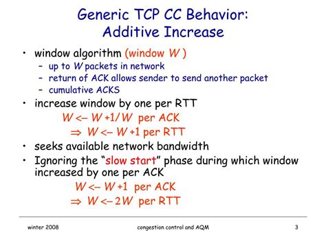Ppt Congestion Control And Active Queue Management Powerpoint Presentation Id3361320