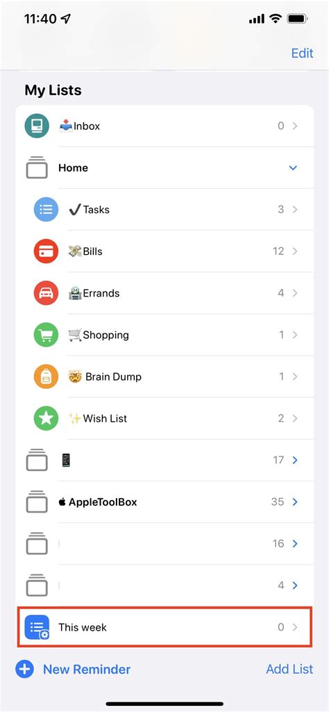 How To Create Smart Lists In Reminders AppleToolBox