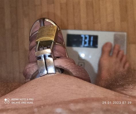 Naked Weighing With Cockcage And Clamps Pics Xhamster