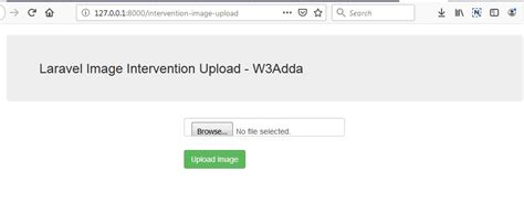 Laravel 5 Intervention Image Upload And Resize Example W3schools